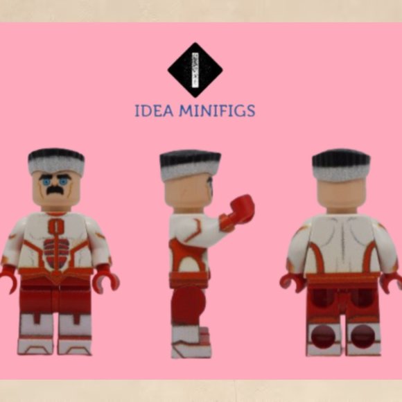 Lego | Toys | Invincible Omniman Custom Uv Print Design On Lego ...